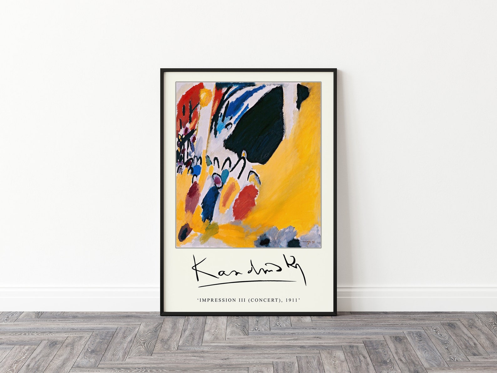 Wassily Kandinsky Poster, Kandinsky Exhibition Print, Kandinsky Art ...