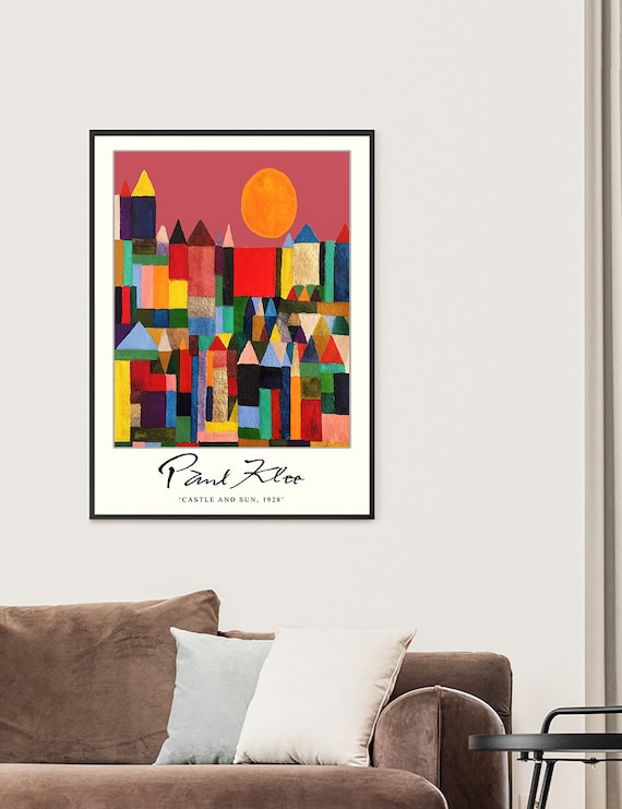 Paul Klee Castle And Sun
