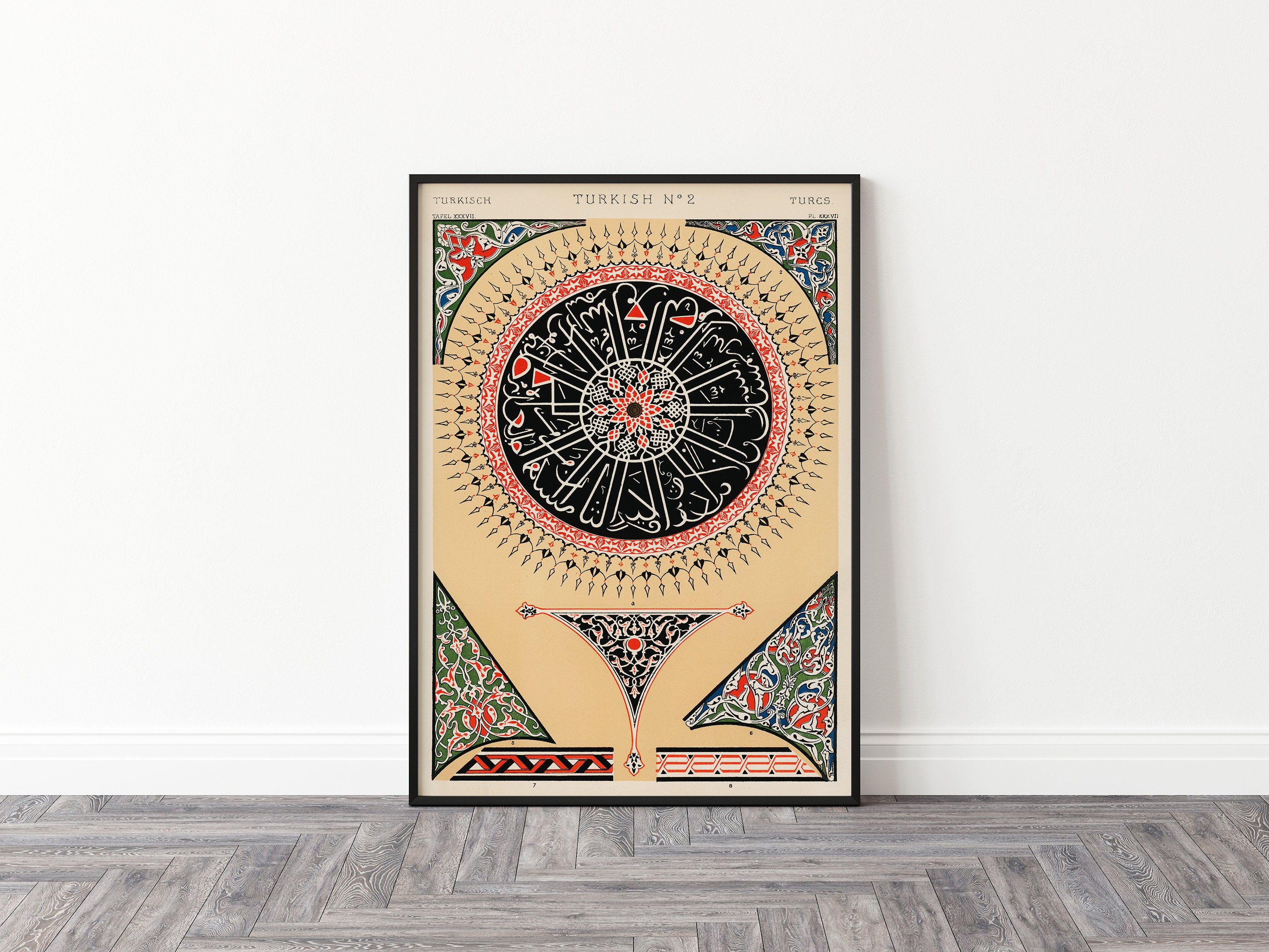 Vintage Magazine Poster Turkish Wall Print Turkish Decor - Etsy