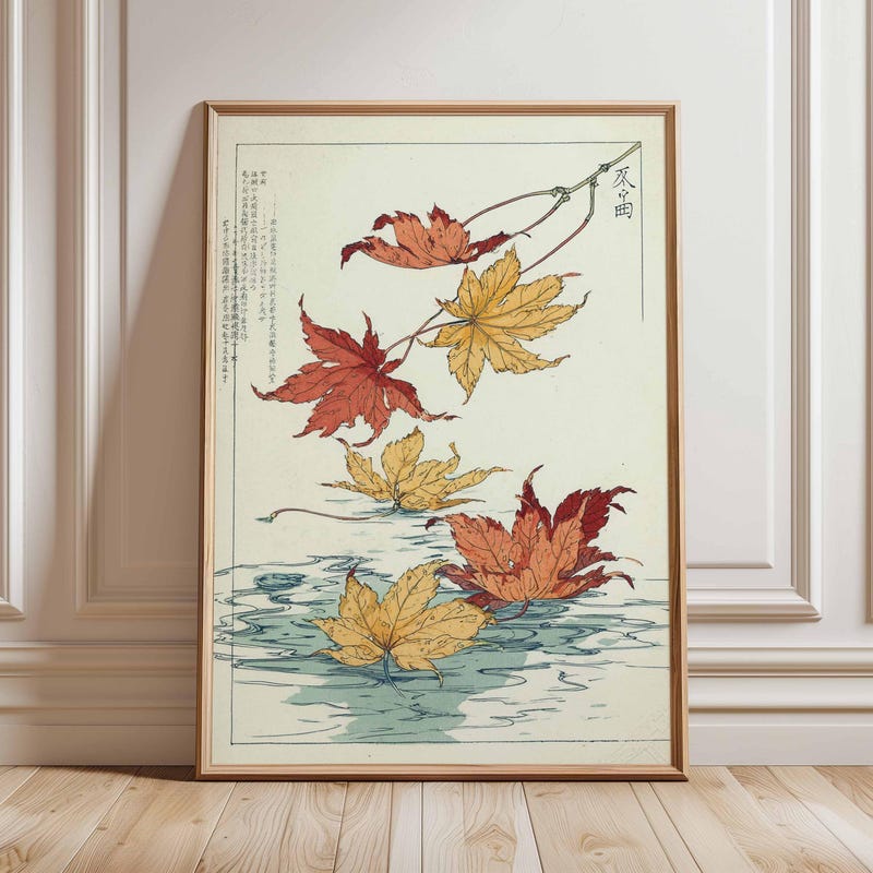 Maple Trees Poster - Etsy UK