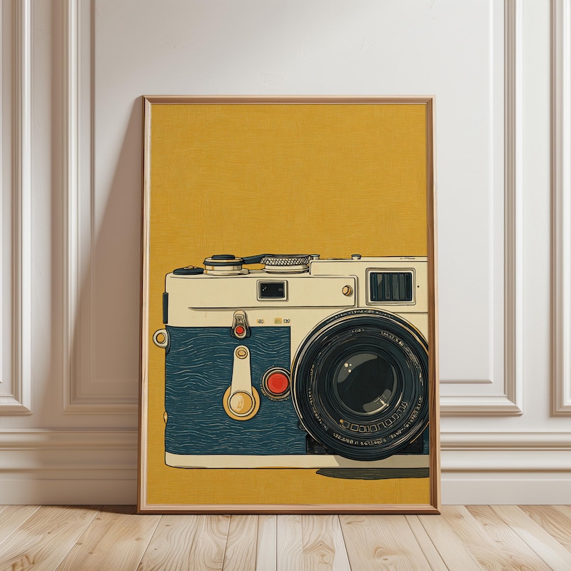 Camera Poster - Etsy
