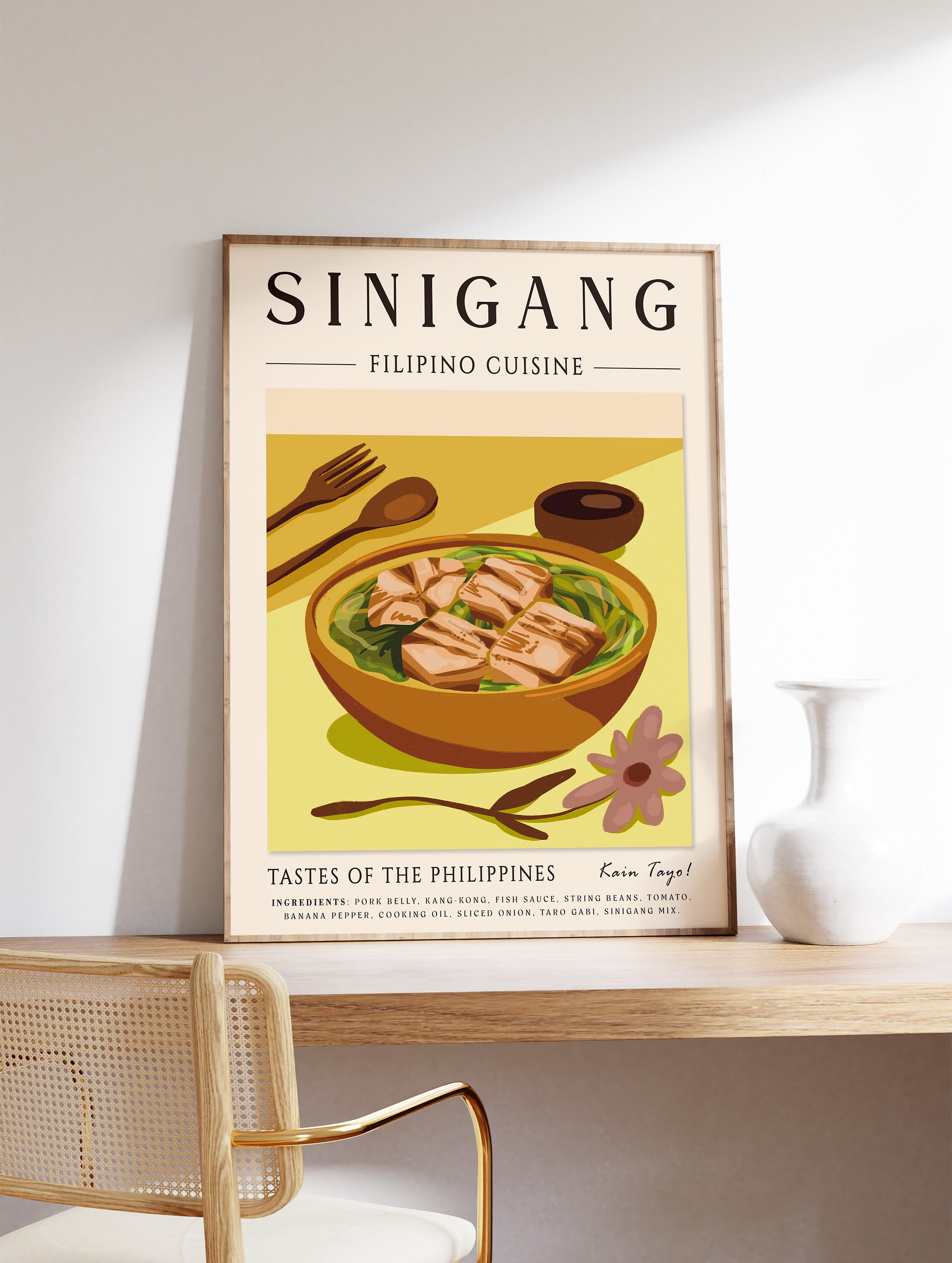 Sinigang Filipino Food Poster, Filipino Food Print, Philippines Food ...