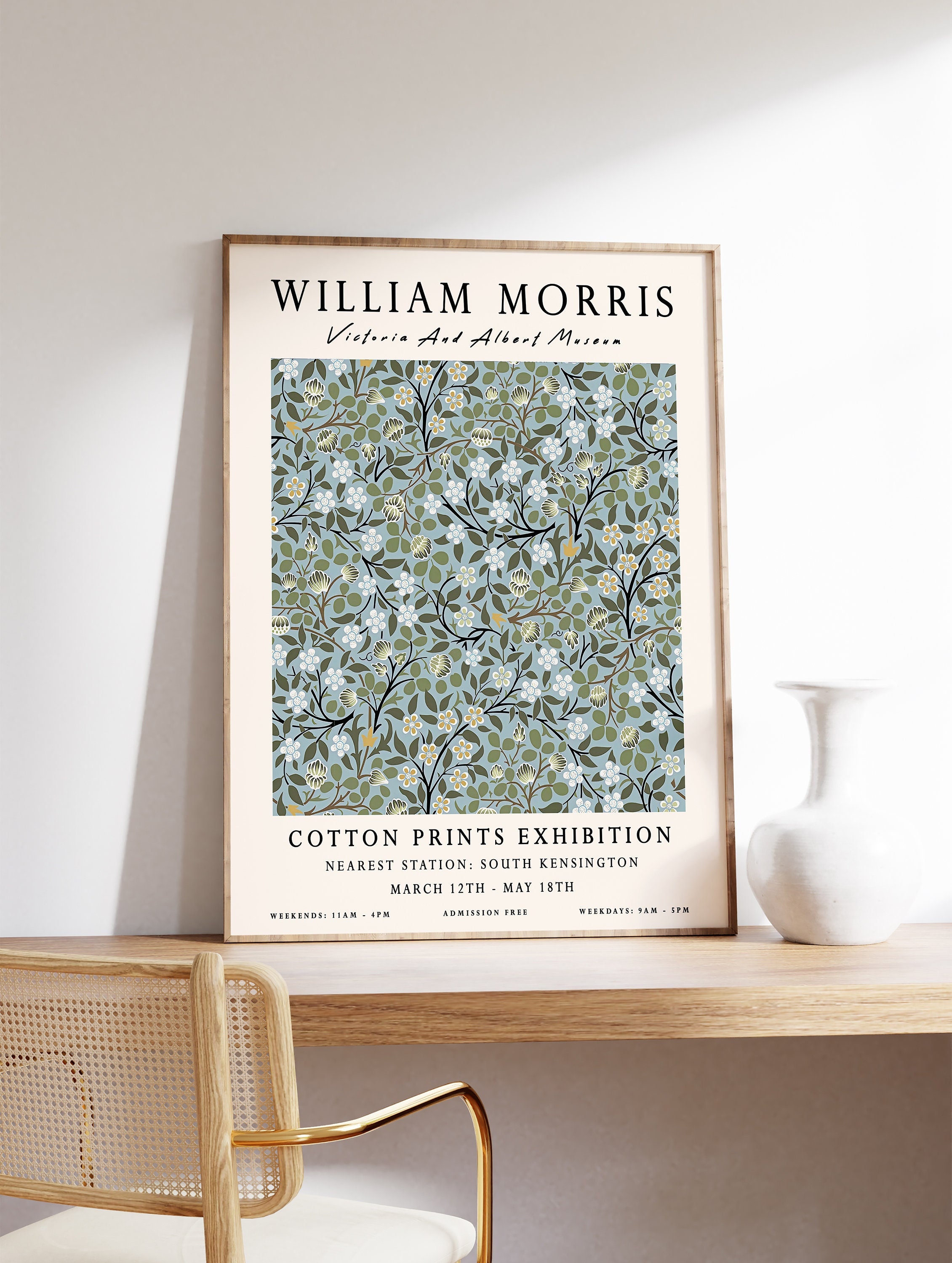William Morris Print William Morris Exhibition Print William - Etsy