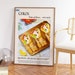 Greek Gyros Food Poster, Greek Food Print, Kitchen Decor, Food and ...