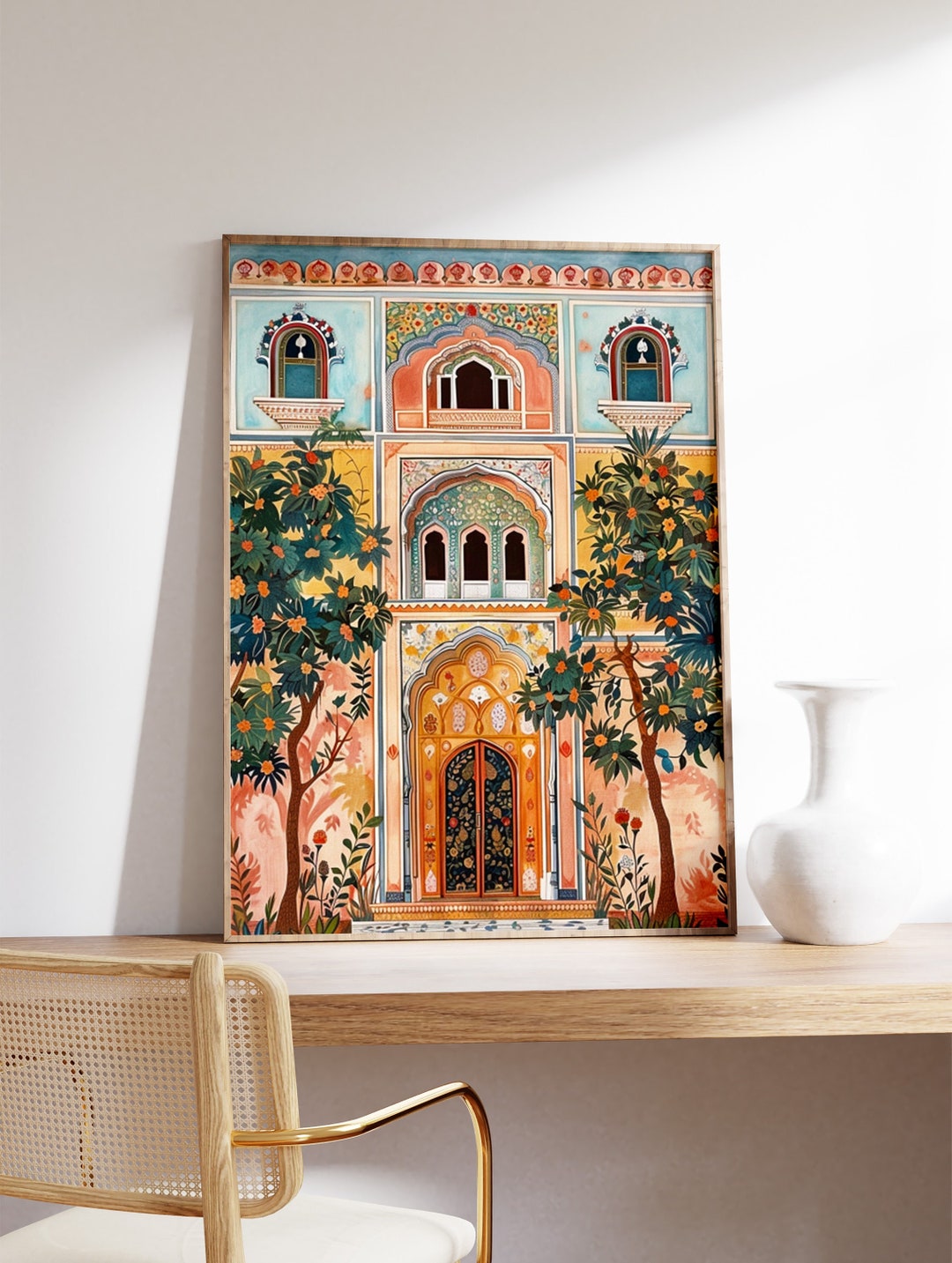 Indian Print, Traditional Indian Poster, Pichwai Art, Hindu Art, Indian ...