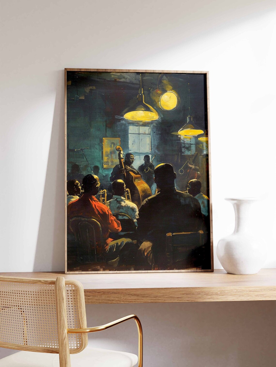 Jazz Music Print, Jazz Poster, Retro Music Print, Gift for Musician ...