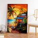 Caribbean Poster, Caribbean Wall Art, Tropical Decor, Scenery Poster ...