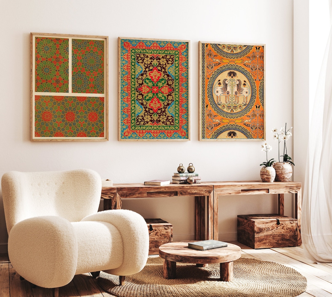 Set of 3 Arabic Prints, Arabic Wall Art, Islamic Decor, Arabic Decor ...