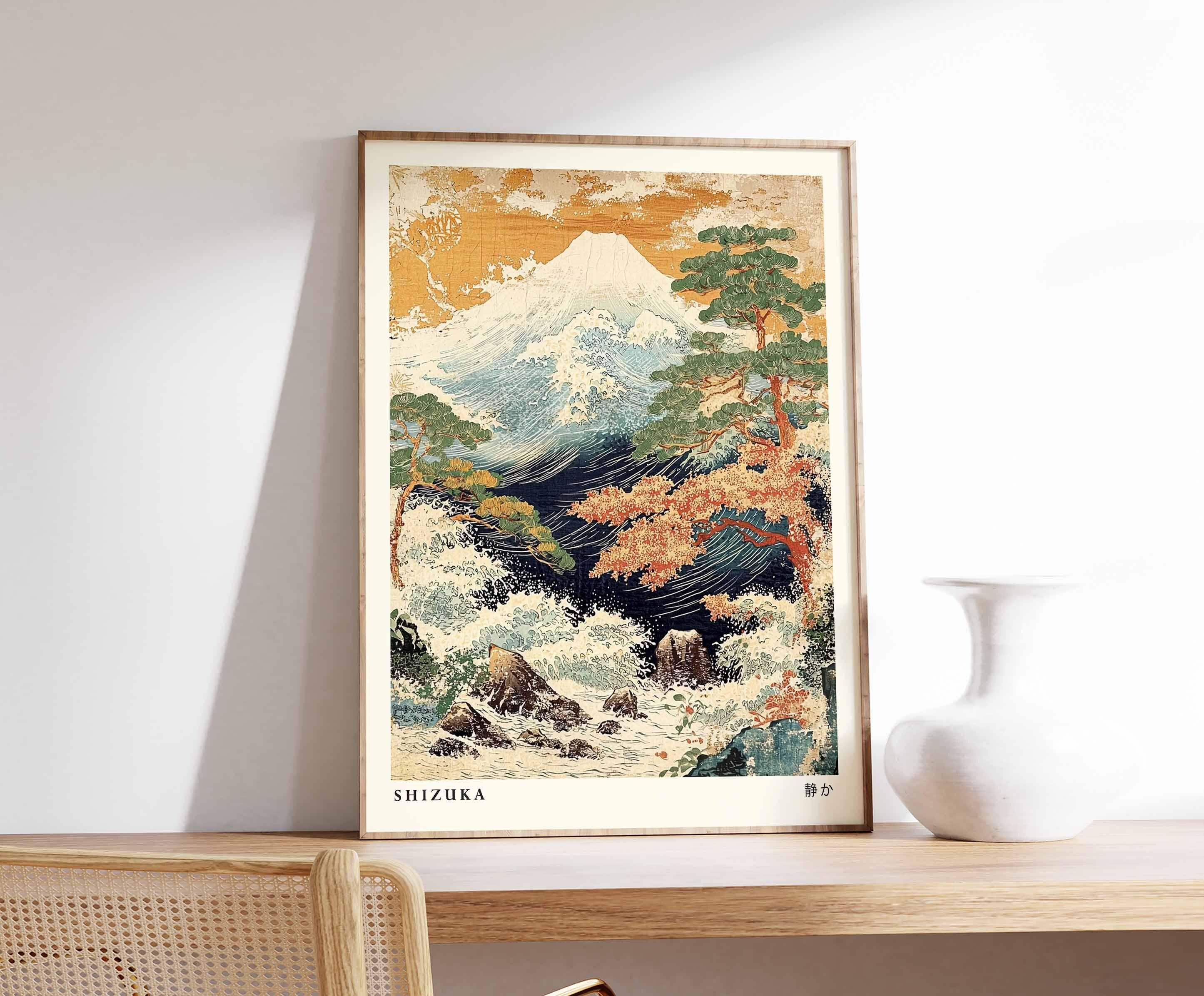 Japanese Wall Art, Hokusai Poster, Ukiyo-e Print, Japandi Wall Art ...
