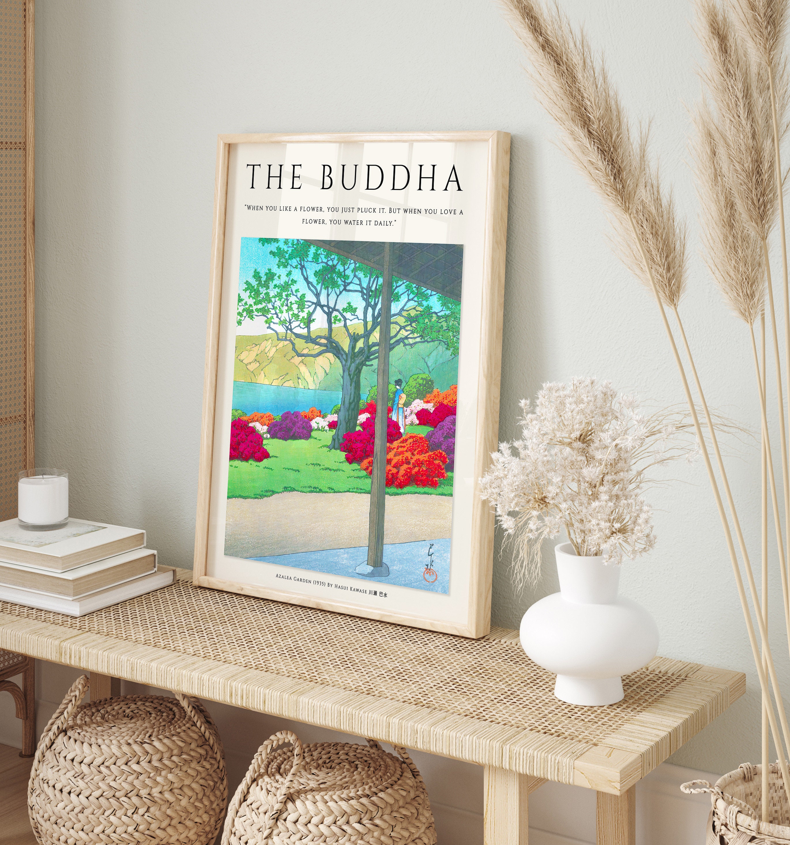 Buddhist Poster Art, Buddah Art, Japanese Art, Spiritual Art, Religious ...