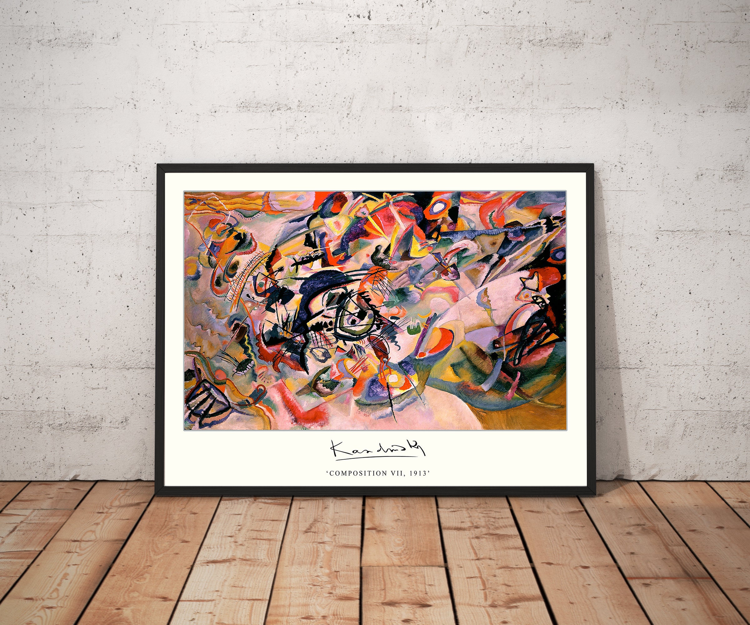 Kandinsky Poster Kandinsky Exhibition Print Kandinsky Art | Etsy