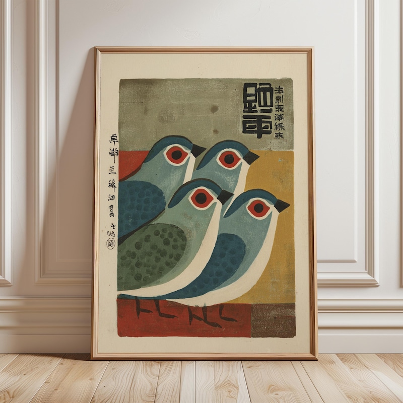 Japanese Art Deco - Etsy UK