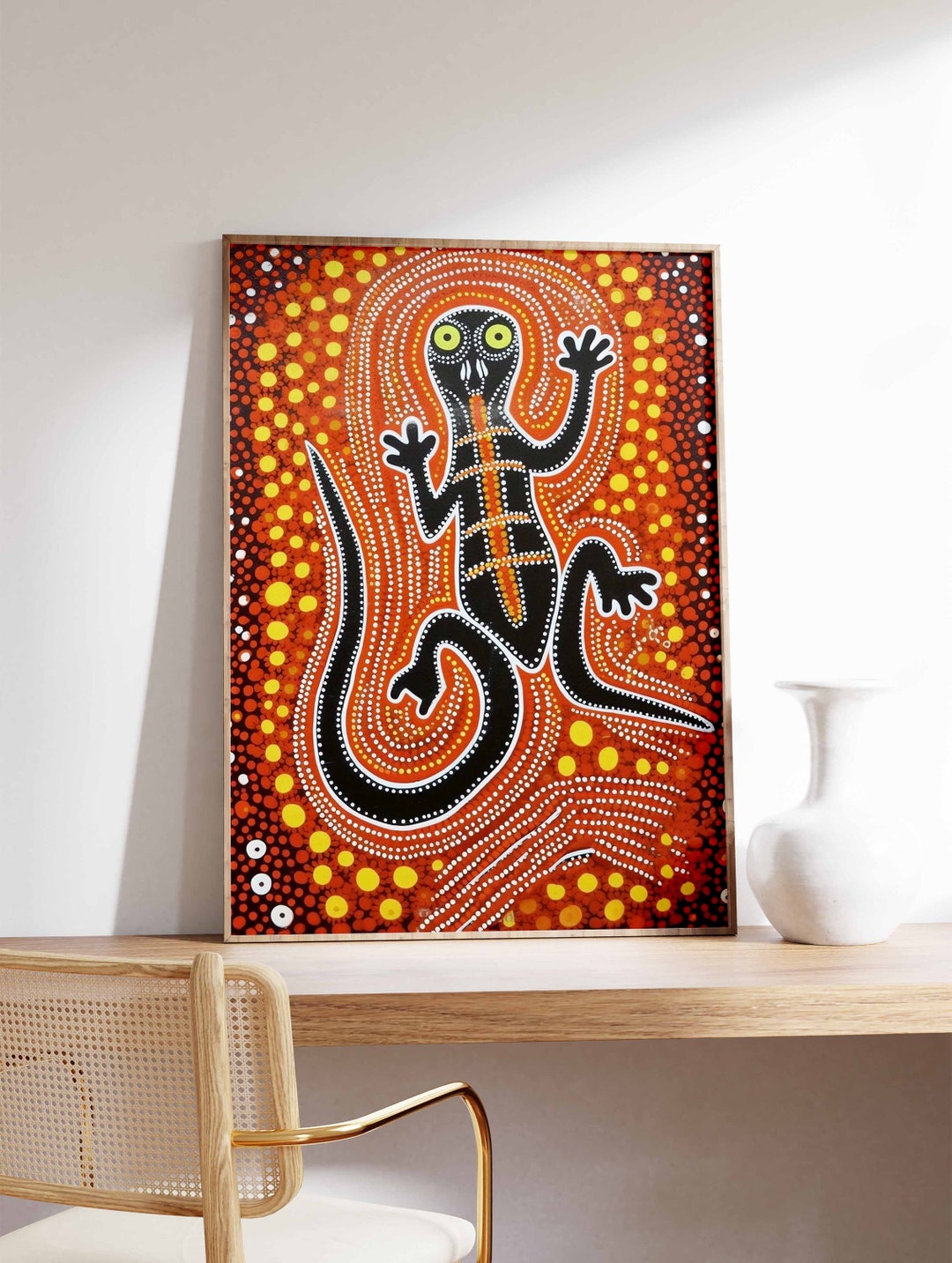 Aboriginal Print Cultural Wall Art Indigenous Poster Tribal - Etsy
