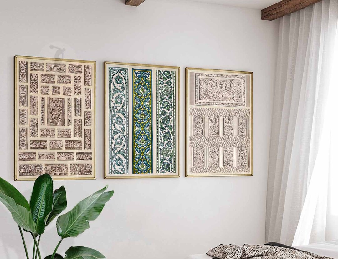 Set of 3 Arabic Prints, Arabic Wall Art, Islamic Decor, Arabic Decor ...