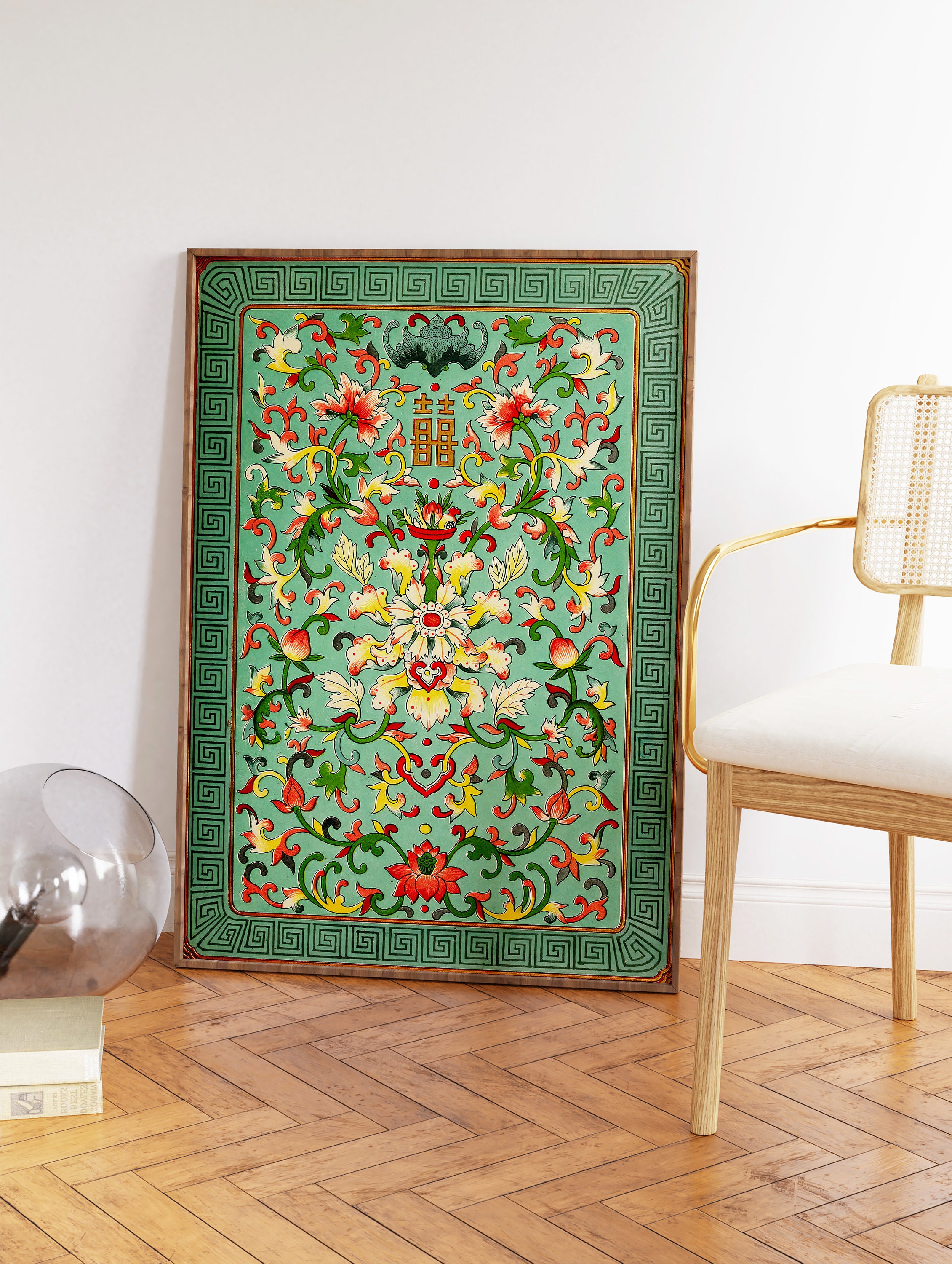 Chinese Vintage Art Print Traditional Chinese Art Retro Art - Etsy