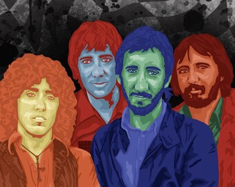 The Who, 8 X 10 Photograph, Picture, Photo, Art Print, Wall Hanging ...