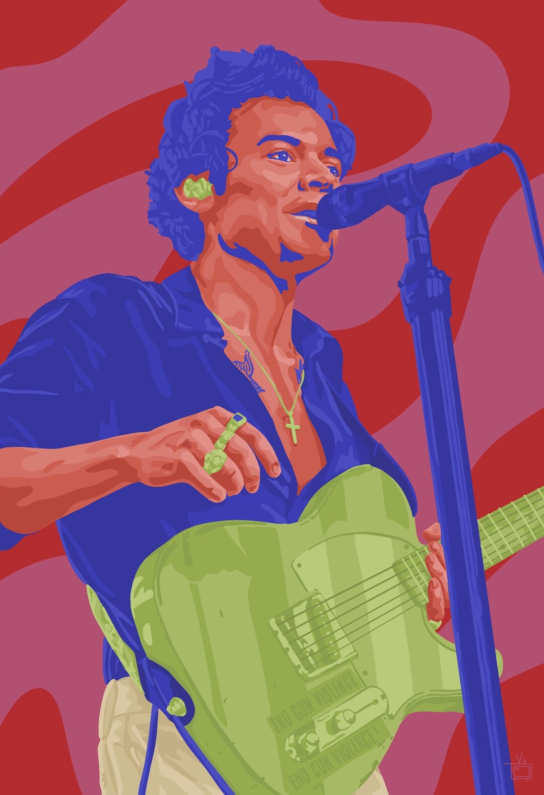 Harry Styles Pop Art Print - Etsy