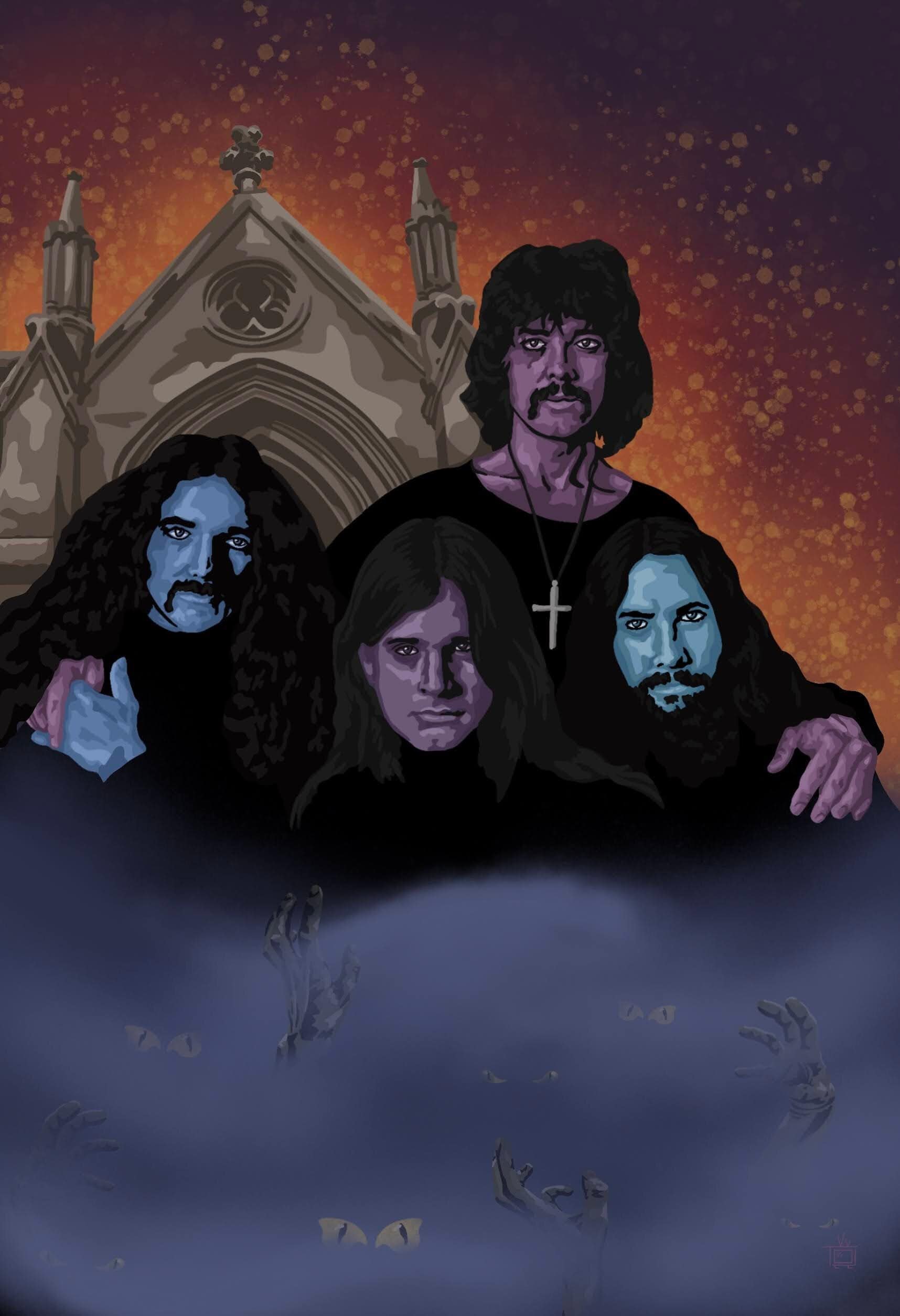 Black Sabbath Pop Art Print - Etsy