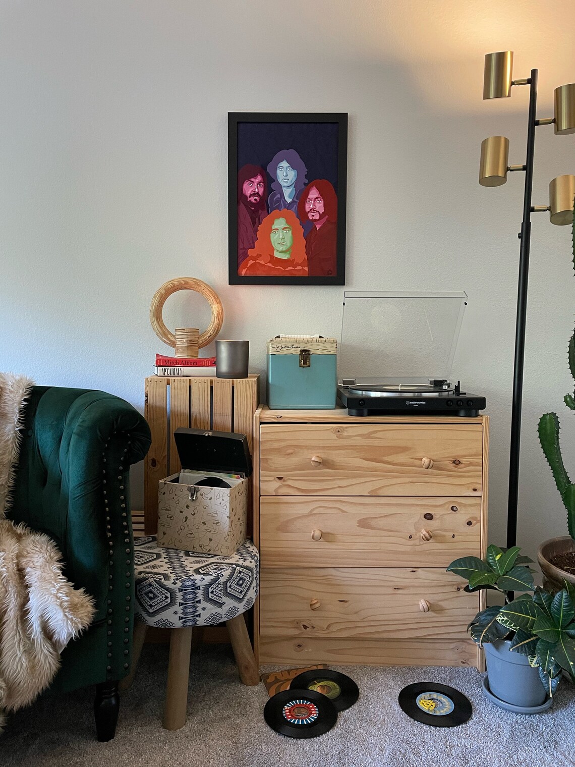 Led Zeppelin Pop Art Print - Etsy