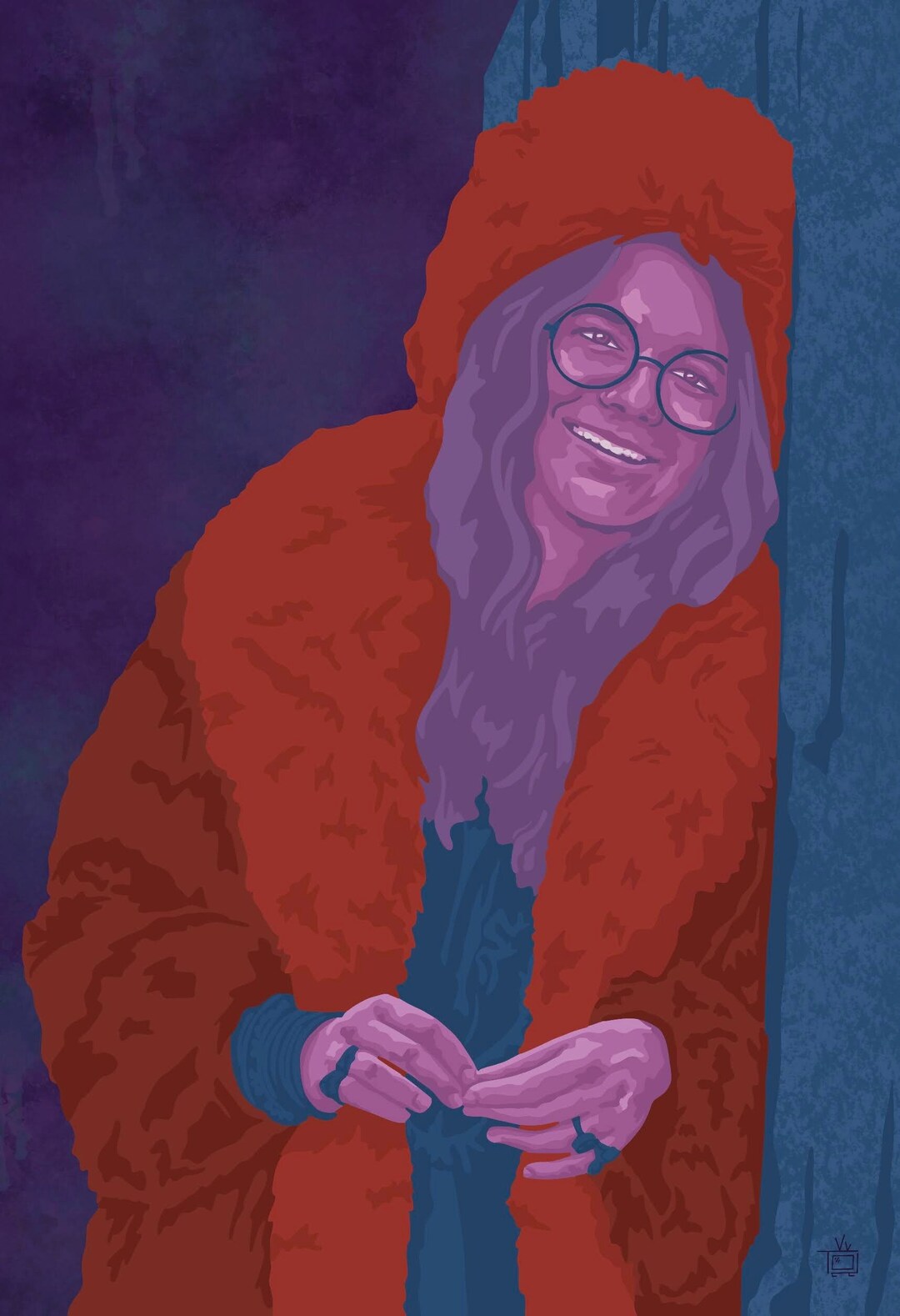 Janis Joplin Pop Art Print Etsy