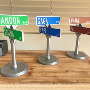 Customized Street Signage - Personalized Name Plate - Street Sign ...