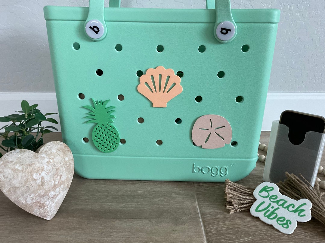 BOGEMS - Beach Collection Bogg Bag Charms - Beach Theme - Shell - Sand ...