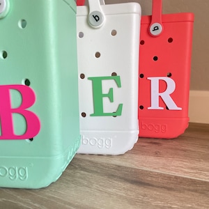 BOGEMS - Letter Charms for Bogg Bag - Monograms - Initials - Fit Bogg ...