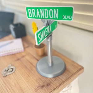 Customized Street Signage - Personalized Name Plate - Street Sign ...