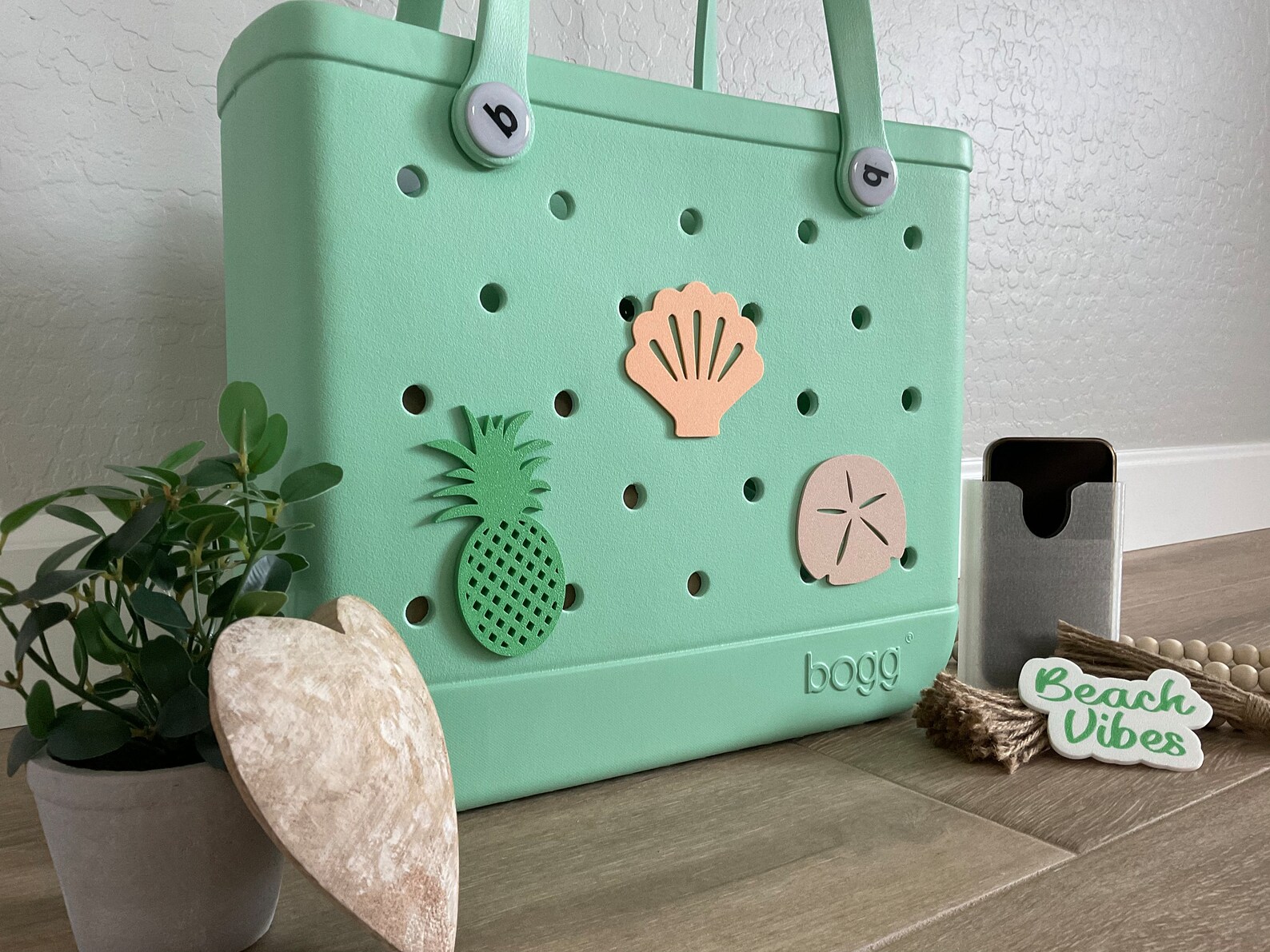 BOGEMS - Beach Collection Bogg Bag Charms - Beach Theme - Shell - Sand ...
