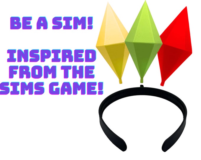 DIY Sims Plumbob Costume: Printable Template (PDF & SVG) - Etsy Canada