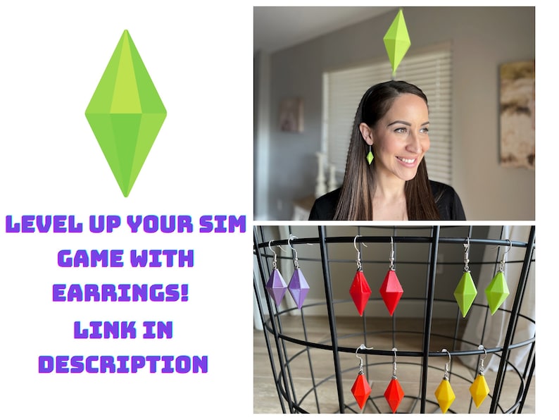 The Sims Inspired Plumbob Easy Cosplay and Costume - Etsy UK