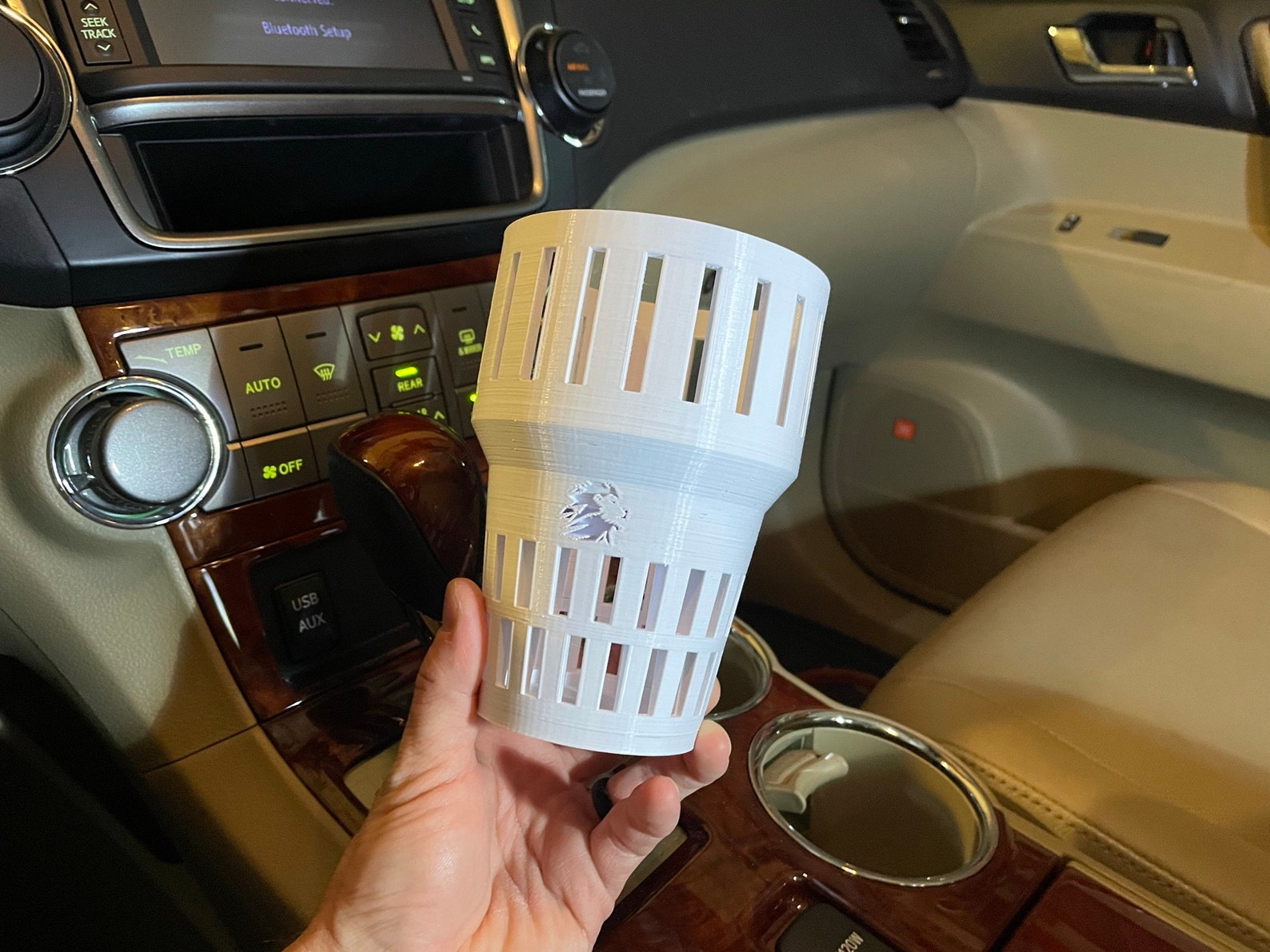 Cup Holder Adapter - 3D Printed - Works With 32oz & 40oz Hydroflasks ...