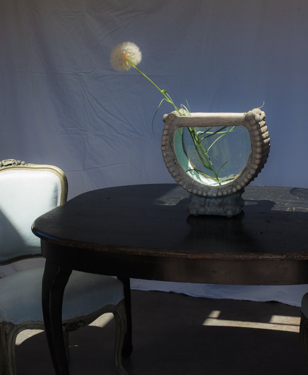 Victorian Plaster & Glass Terrarium/fishbowl - Etsy