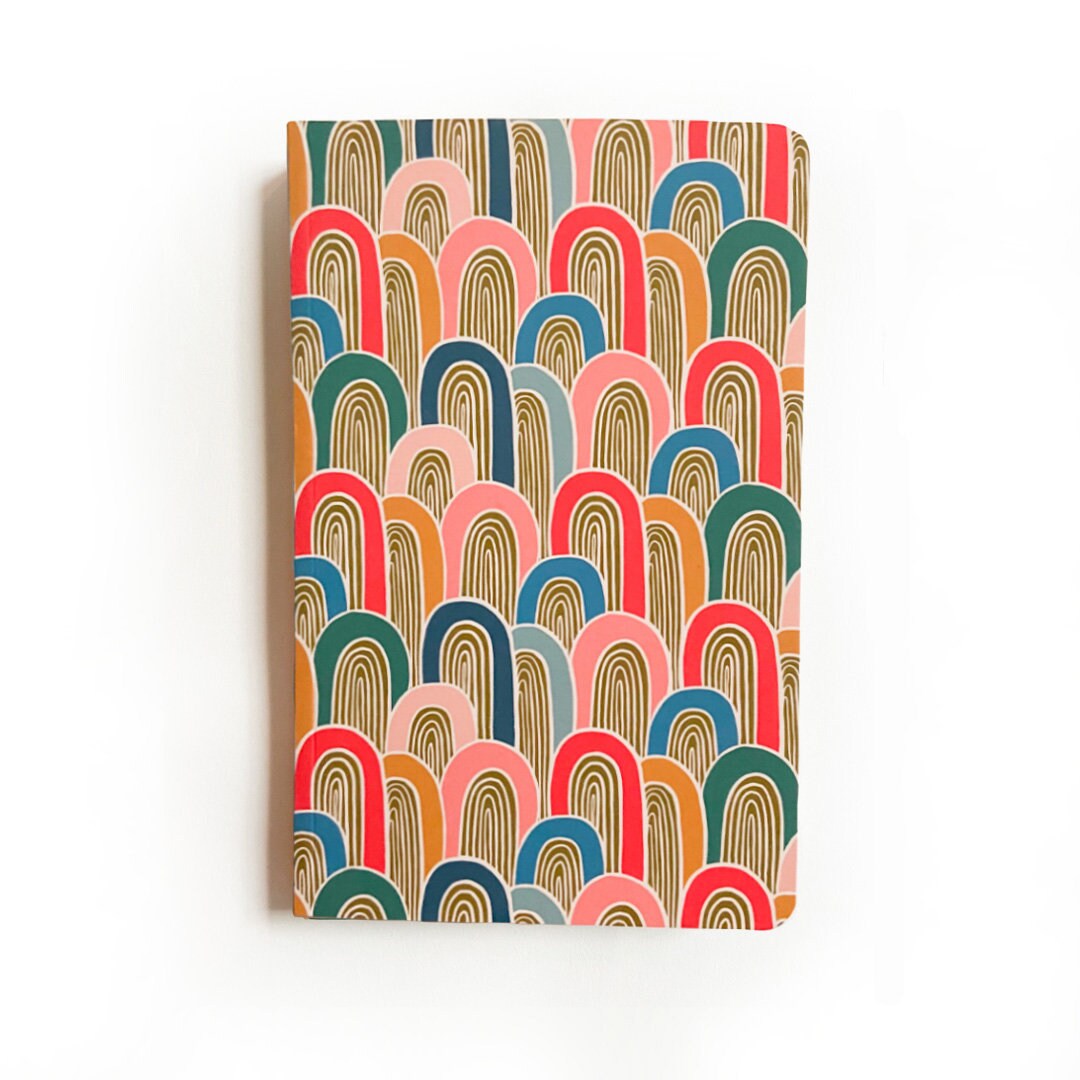 Notepads Retro Rainbow Notepad Paper etna.com.pe