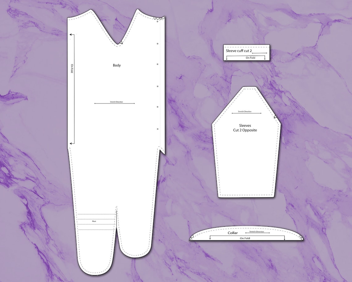 Raglan Footie Pajama PDF Pattern Size Newborn-5t - Etsy