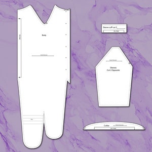 Raglan Footie Pajama PDF Pattern Size Newborn-5t - Etsy