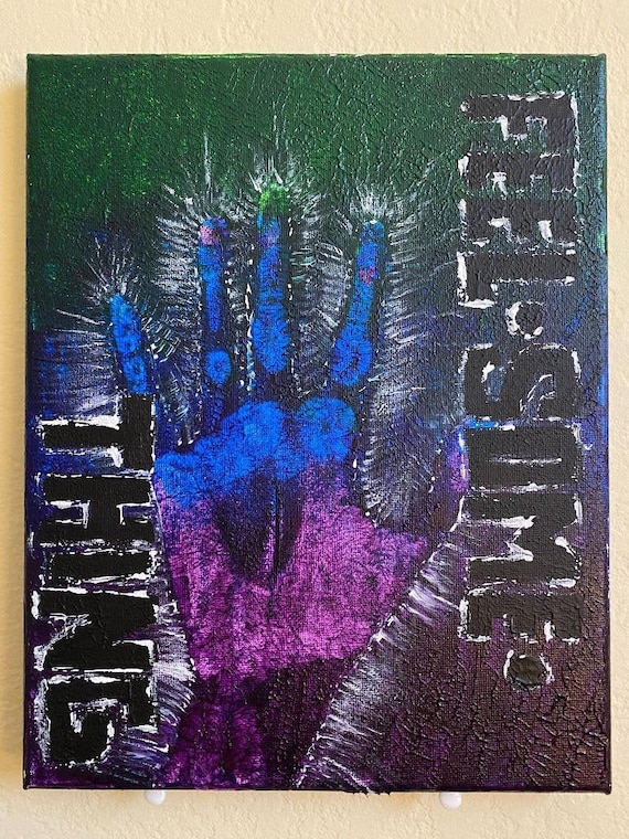 Pressure 8 X 10 Acrylic Painting | Etsy