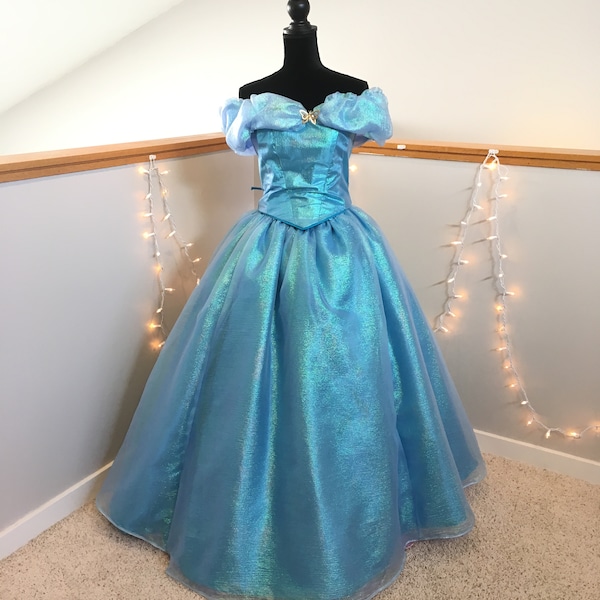 Live Action Cinderella Dress Etsy