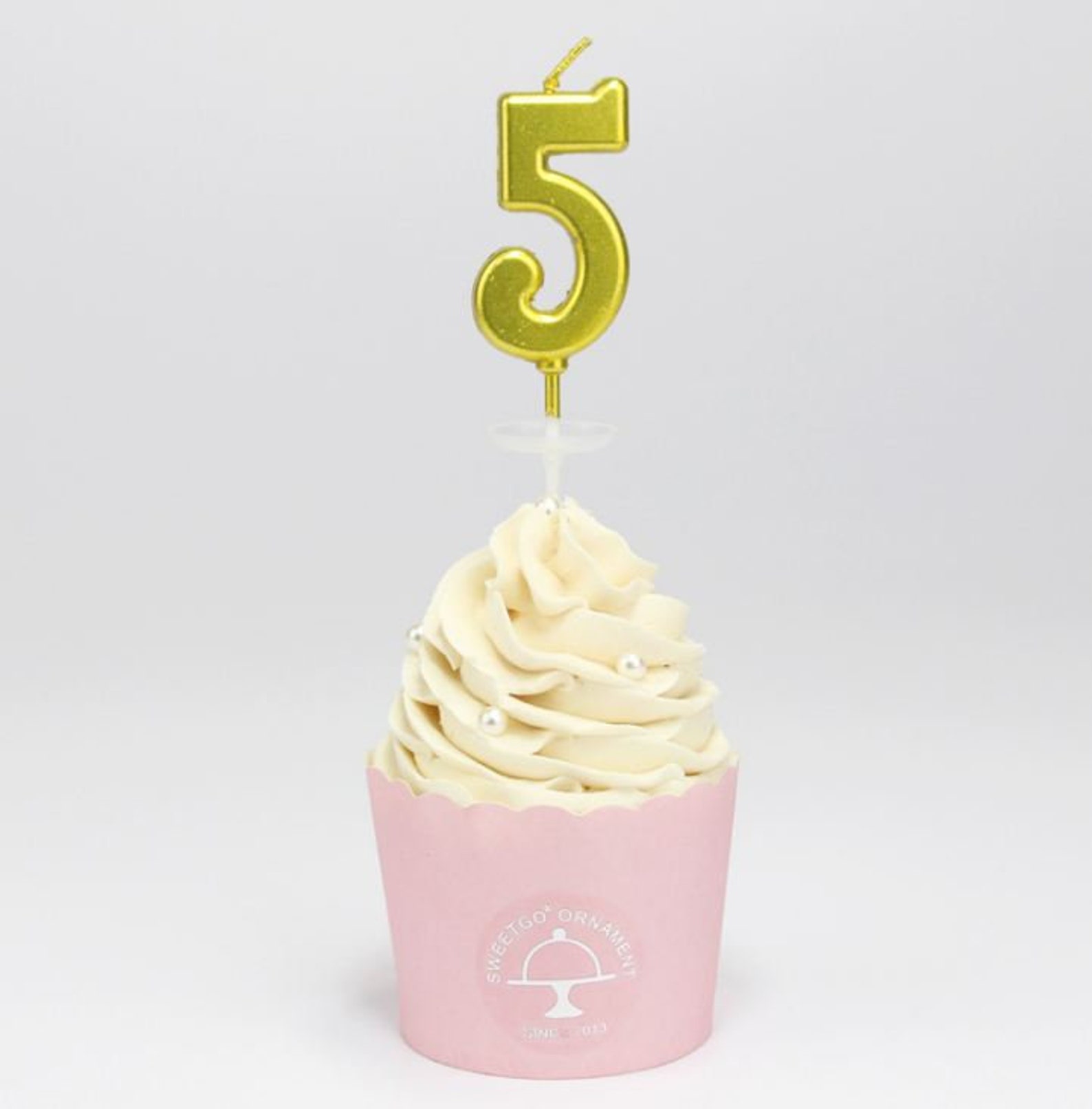 Gold Number Birthday Candles - Etsy