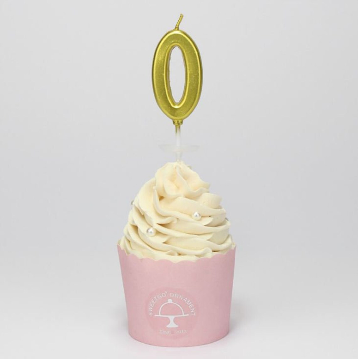 Gold Number Birthday Candles - Etsy