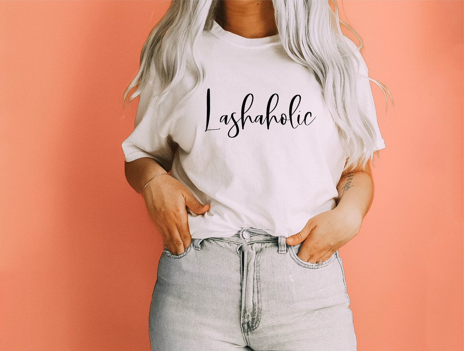Lashaholic T-shirt, Esthetician Tee, Lash Artist T-shirt, Makeup Artist ...