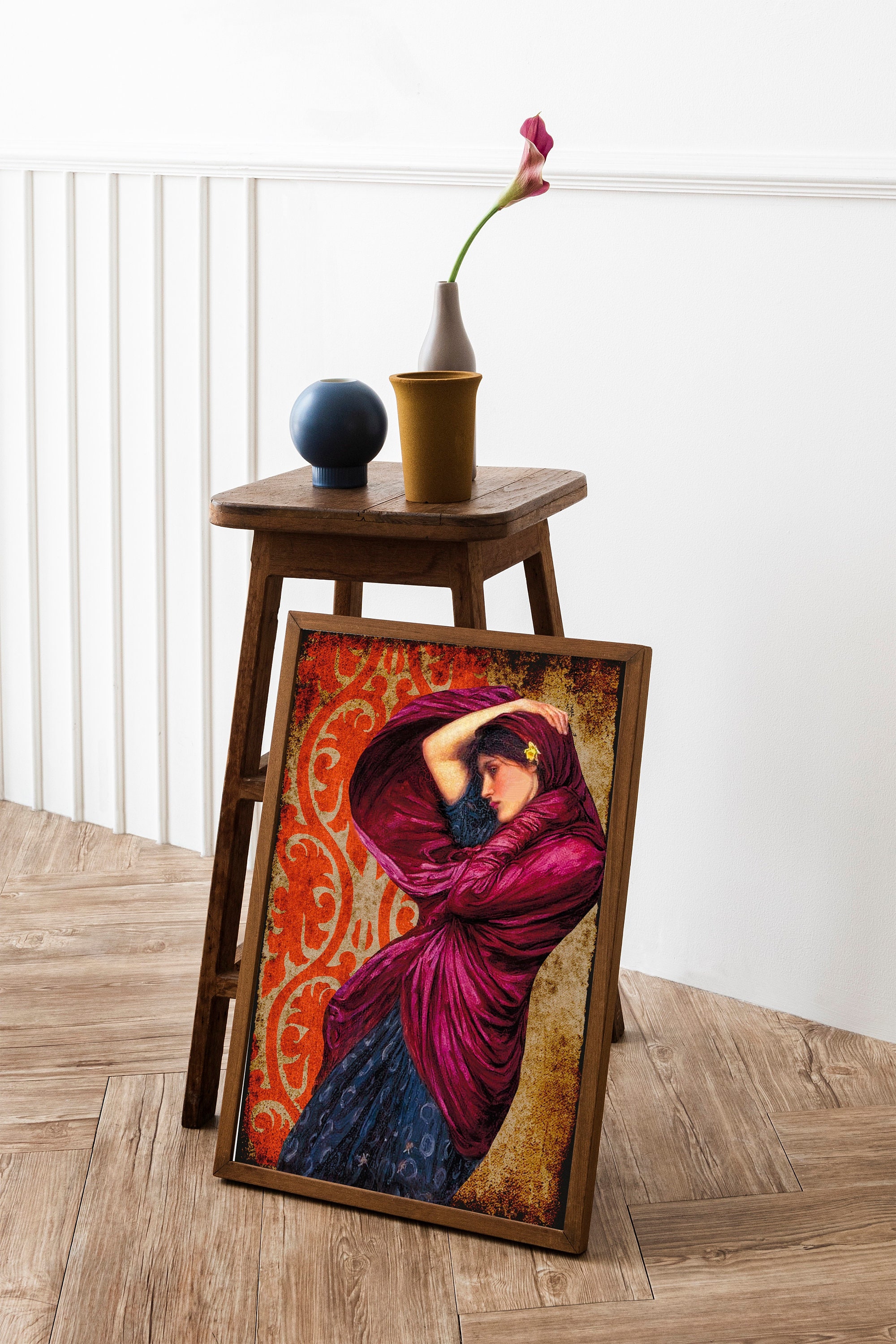 Collage Art Print BÓREAS Wall Decor, Painting Collage Art Wall, Pre ...