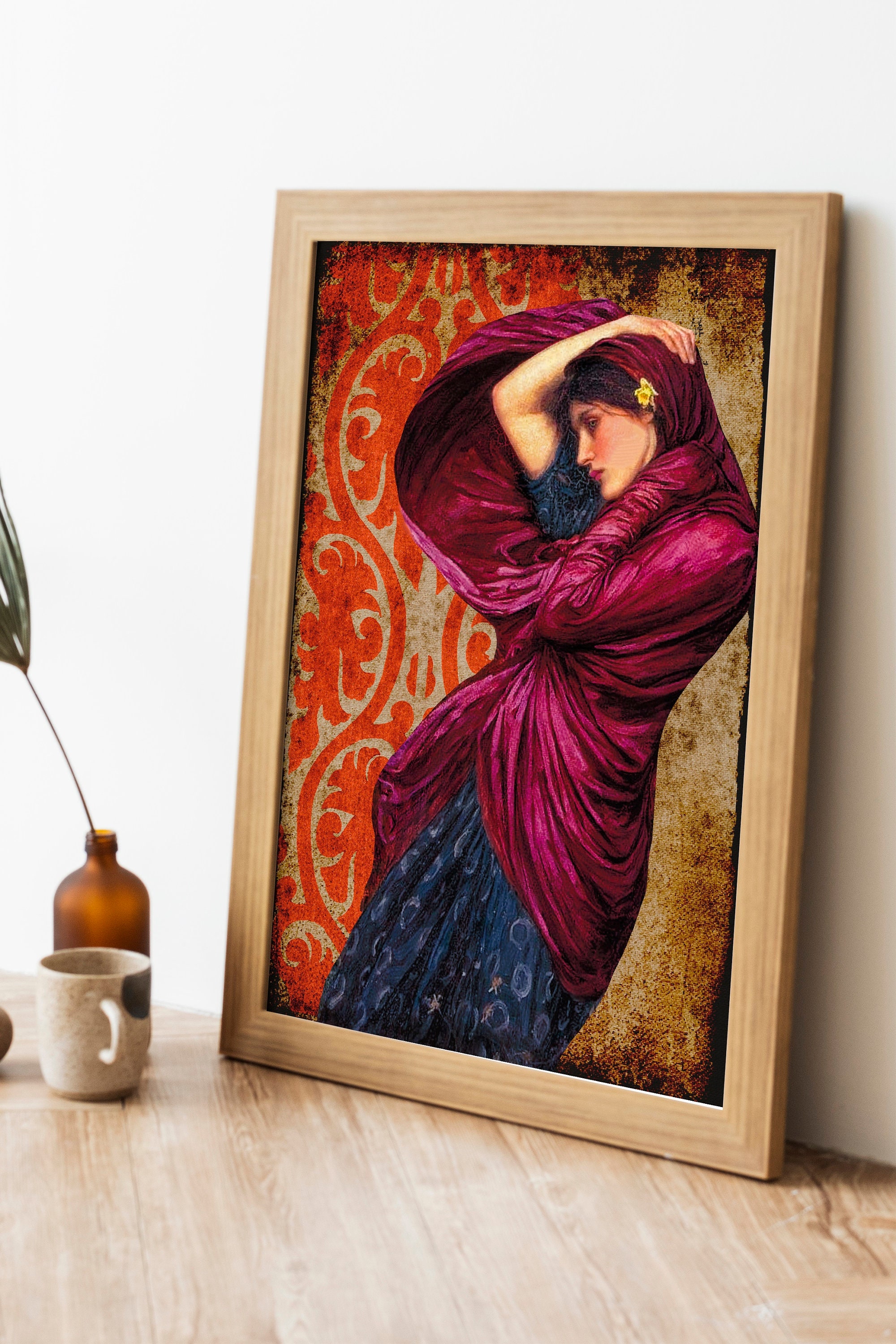 Collage Art Print BÓREAS Wall Decor, Painting Collage Art Wall, Pre ...