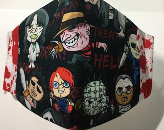 Blood Splatter Mask - Etsy