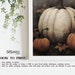 Printable Pumpkin Still Life, Fall Wall Decor, Painting Rustic Fall Art ...