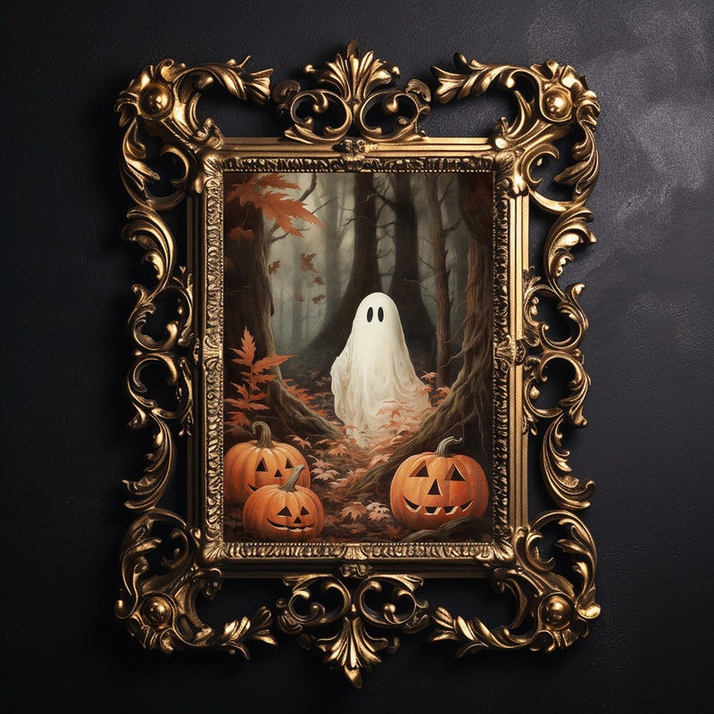 Scary Oil Painting - Etsy