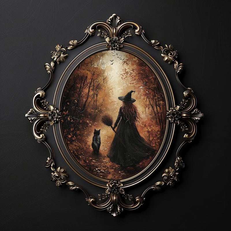 Forest Witch Art - Etsy