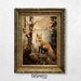 Fox in the Fall Forest, Cottagecore Prints, Animal Autumn Wall Art ...