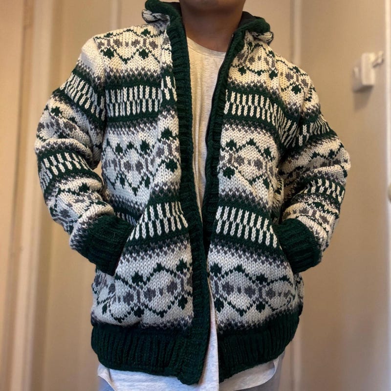 Sheep Wool Coat Man - Etsy UK