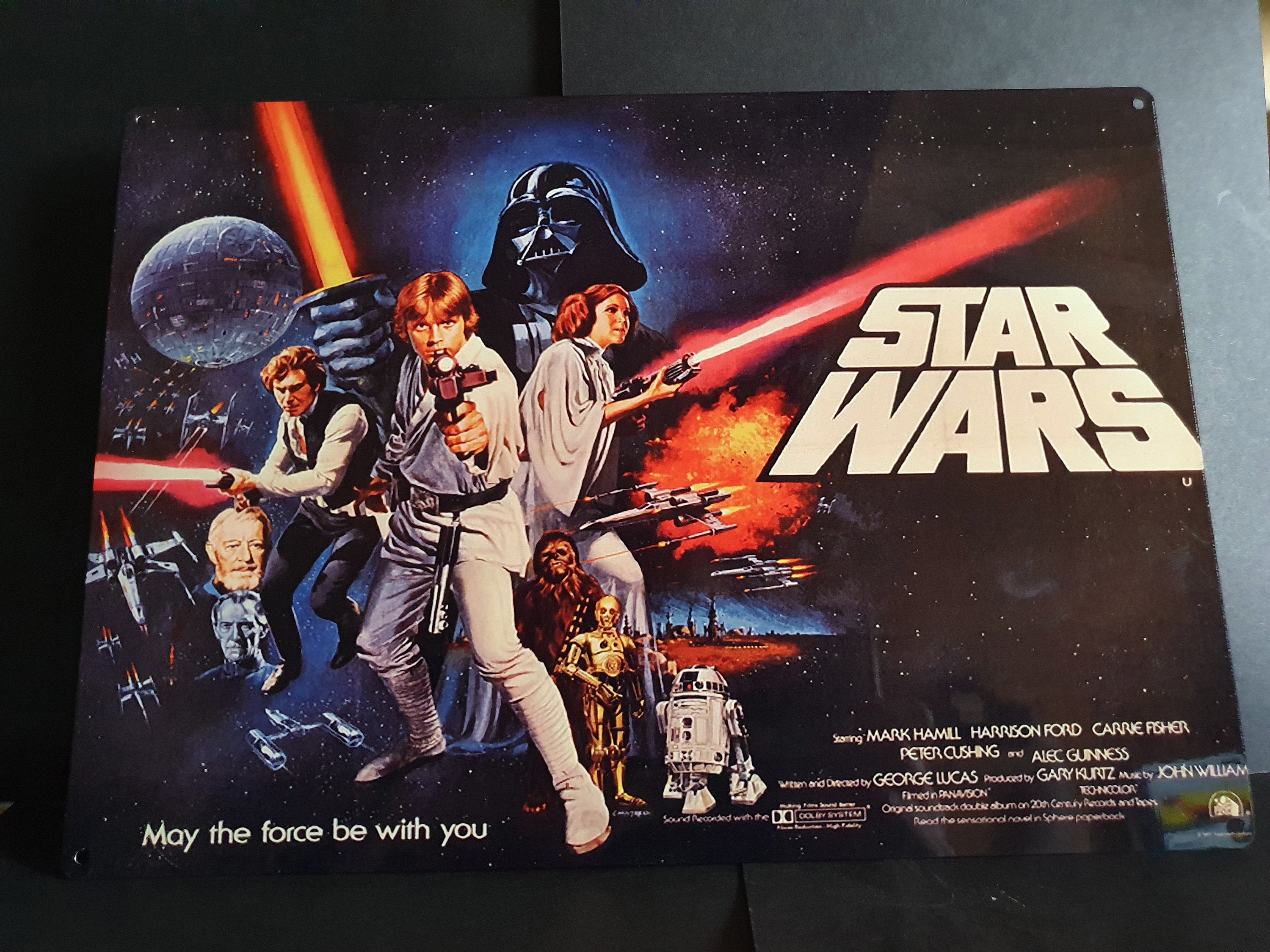 Star Wars New Hope Movie Poster